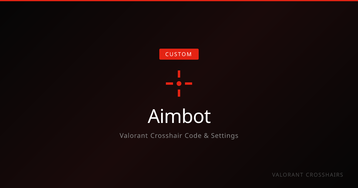 Código y ajustes del crosshair aimbot de Valorant, Personalizadas ...